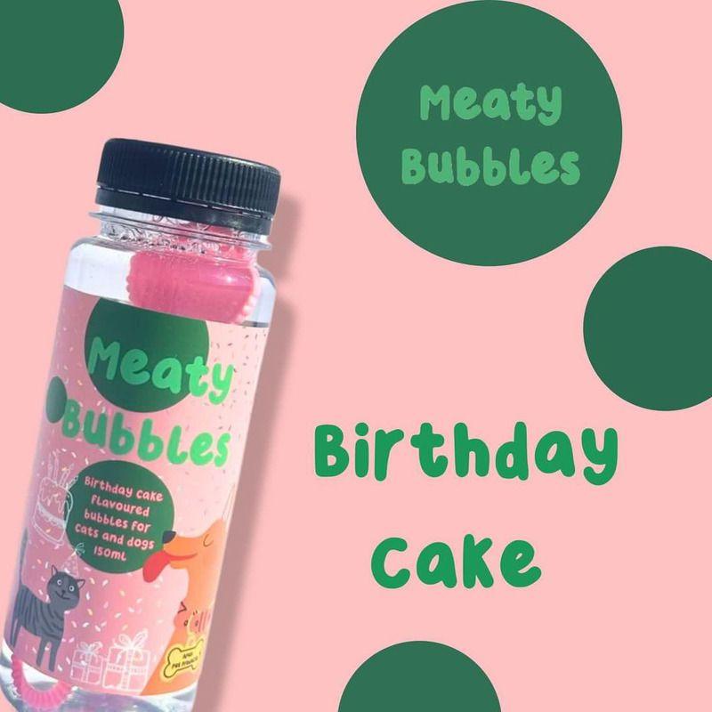 Meaty Bubbles: Flavoured, Non-toxic Bubbles for Interactive Pet Playtime – Charlie & Cookie Co.